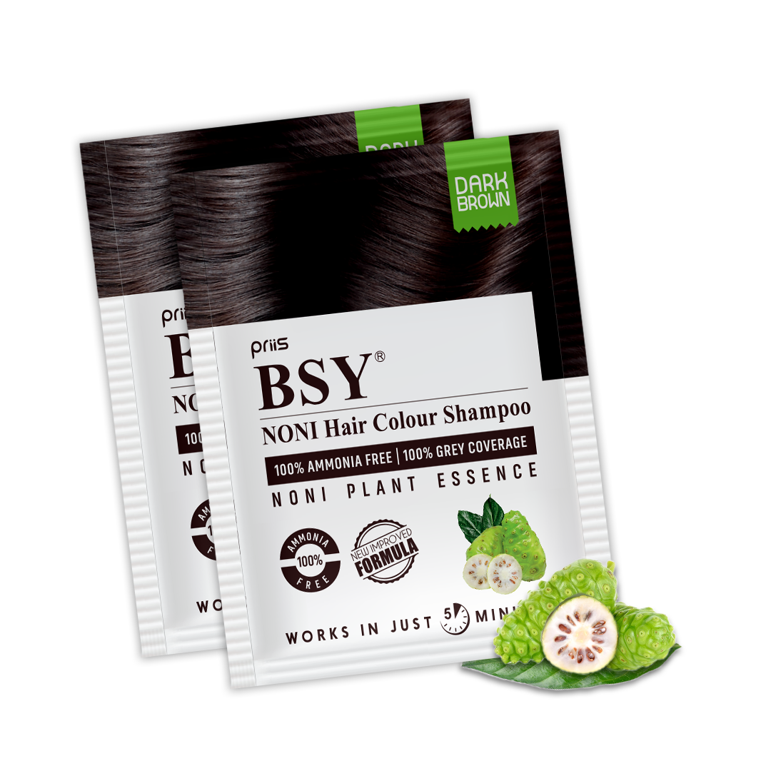 BSY Noni Dark Brown Hair Colour Shampoo – PRiiS Trading Company
