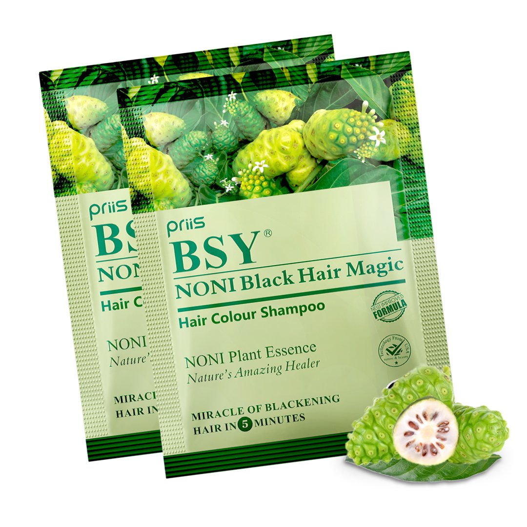 BSY Noni Black Hair Magic 20ml Packs – PRiiS Trading Company