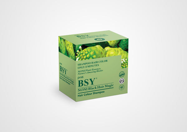Buy Online Noni Black Hair Magic Shampoo (12ml x 12 sachet) - Priis ...